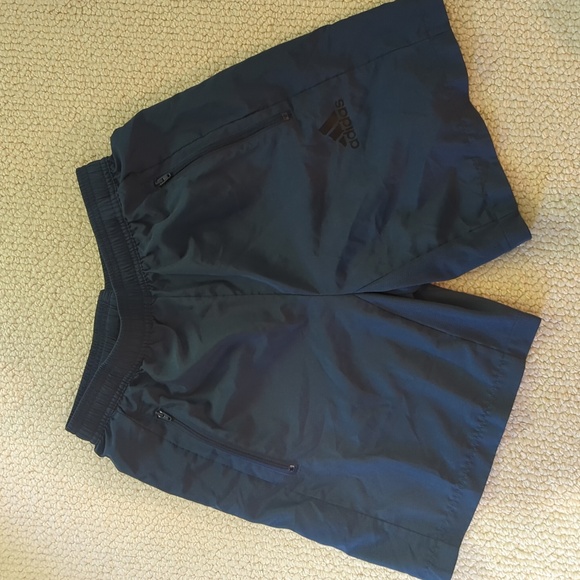 adidas | Shorts | Adidas Mens Small Shorts With Zip Pockets | Poshmark